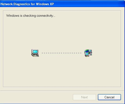 Unable to Connect to the Internet Windows XP